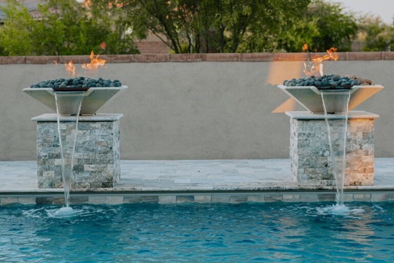 Pool Fire Features | Pool Fire Bowls | Fire Pit