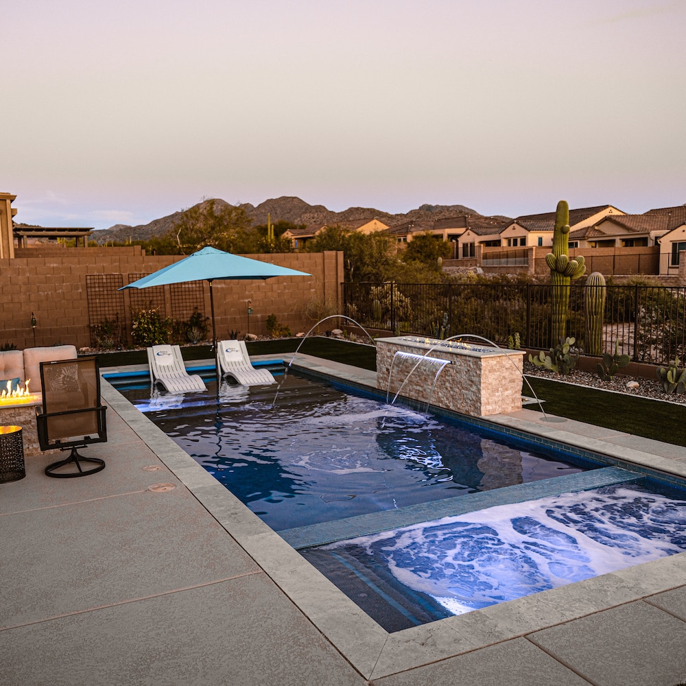 Hot Tub Placement Ideas: Combine Pool and Spa | Pools by Design