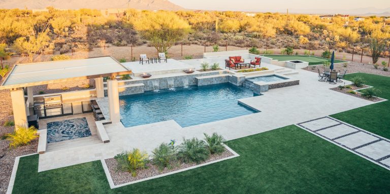 The Ideal Poolside Features | Pools by Design Tucson, AZ